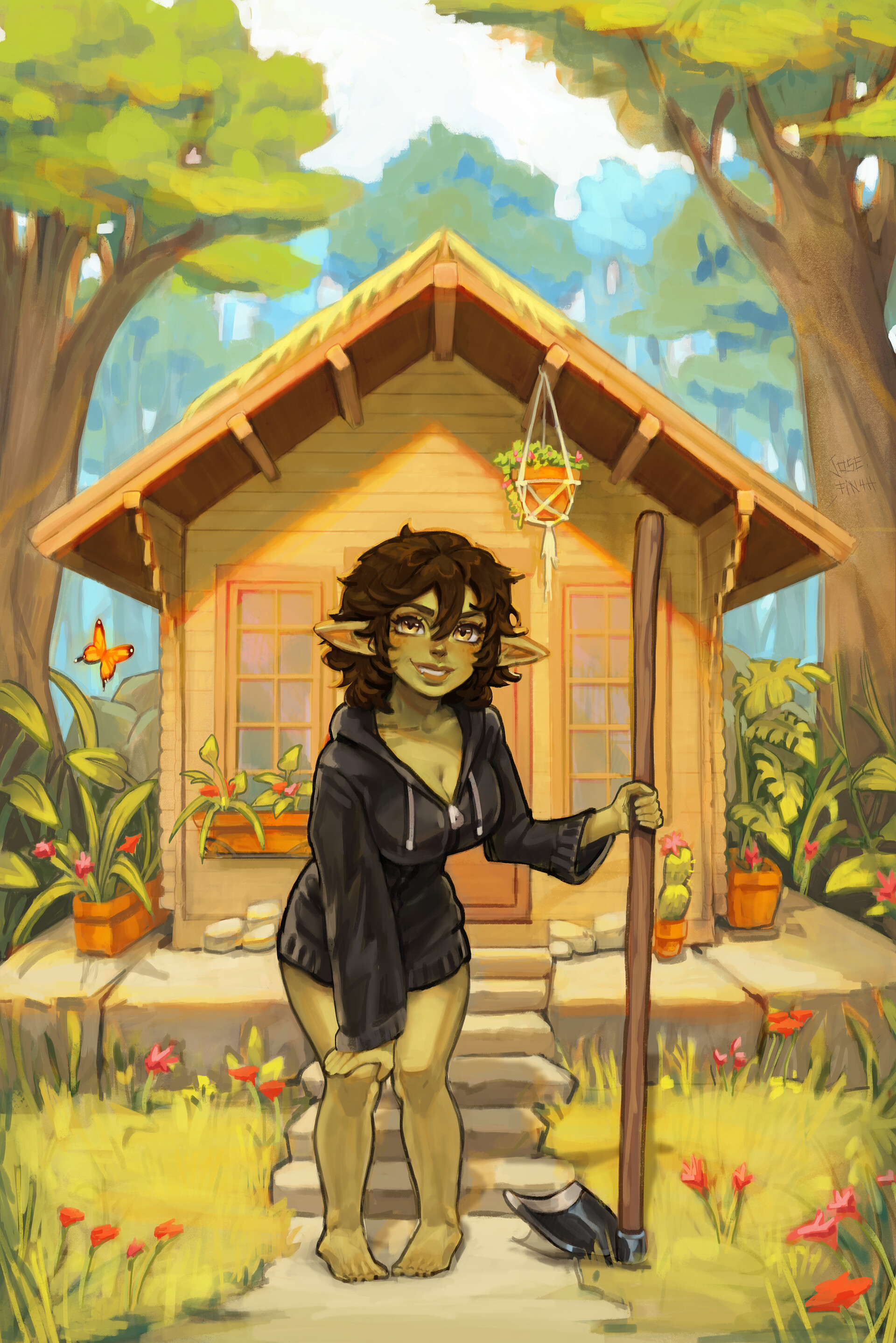 ArtStation - My Goblin Homestead - Cover art