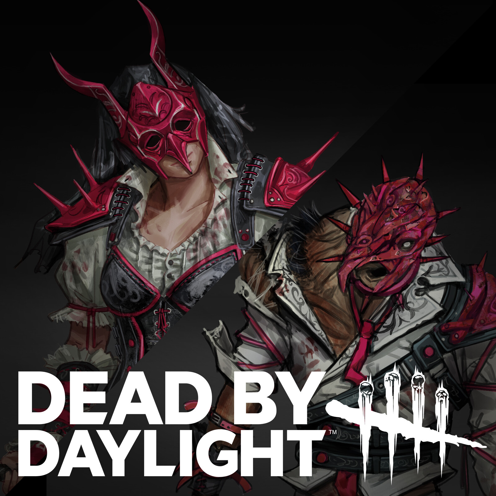 ArtStation - Dead by Daylight - Blood and Bones - Huntress and Hillbilly