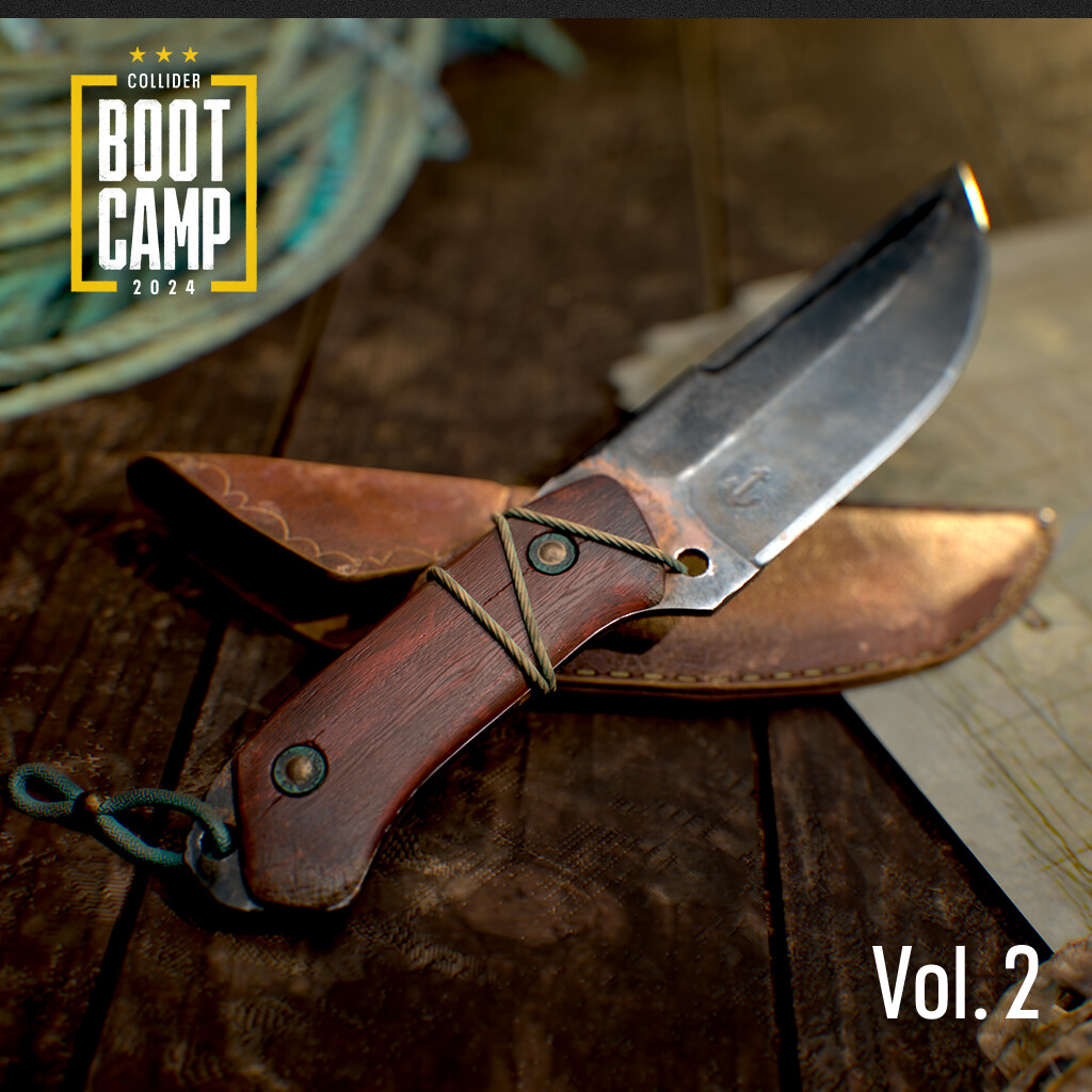 ArtStation - Buccaneer Blade Old Knife - Collider Bootcamp 2024 Vol.2