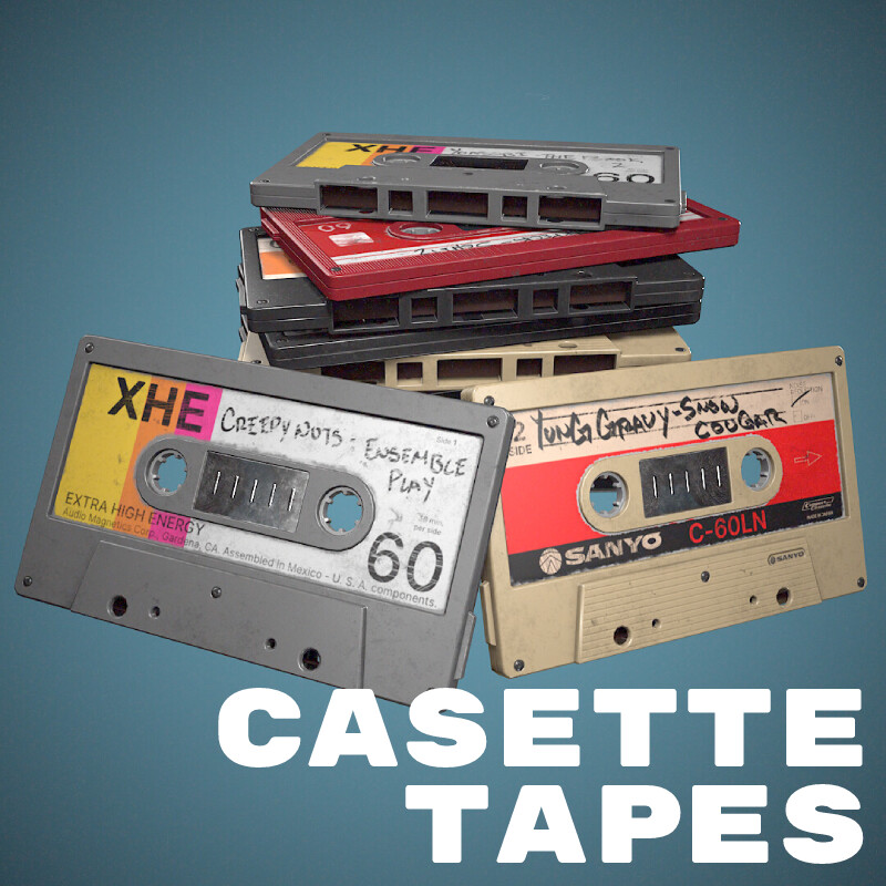 ArtStation - Casette Tapes