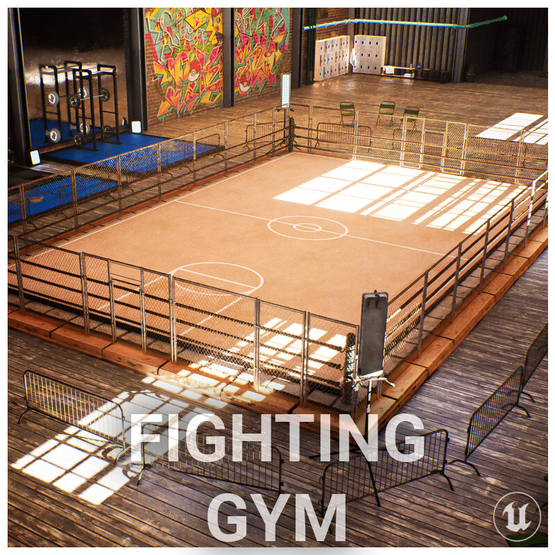 ArtStation - Fighting Gym - Unreal Engine 5
