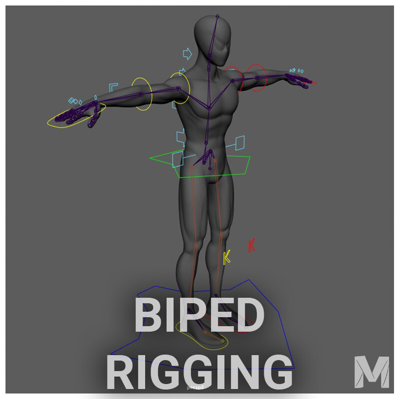 Vivek Raj - Spider-Man Rig - Autodesk Maya