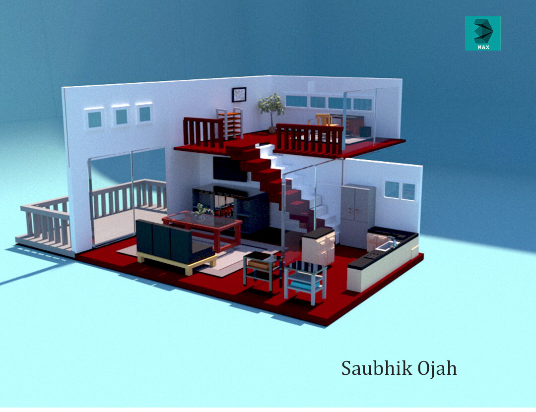 ArtStation - Interior modelling.