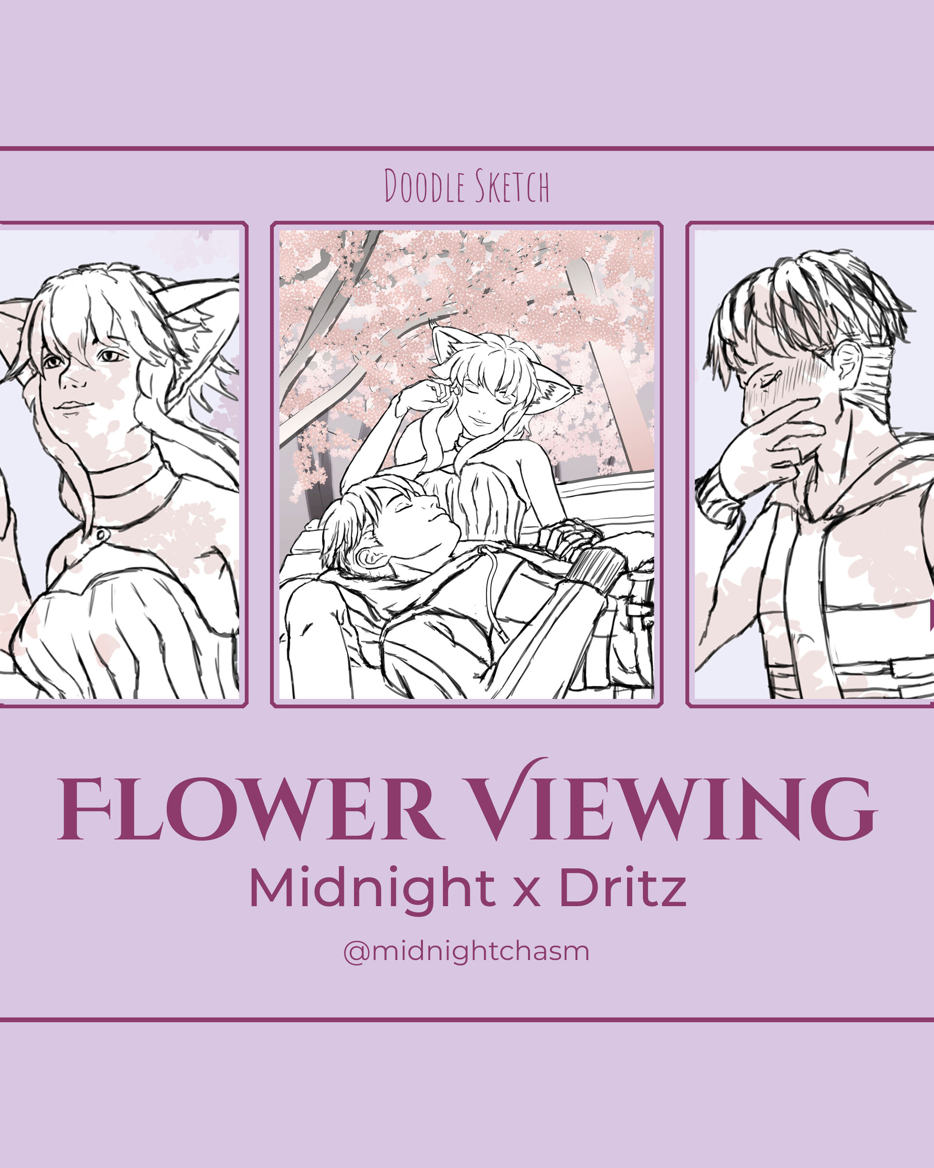 MidnightChasm - Flower Viewing: Midnight x Dritz