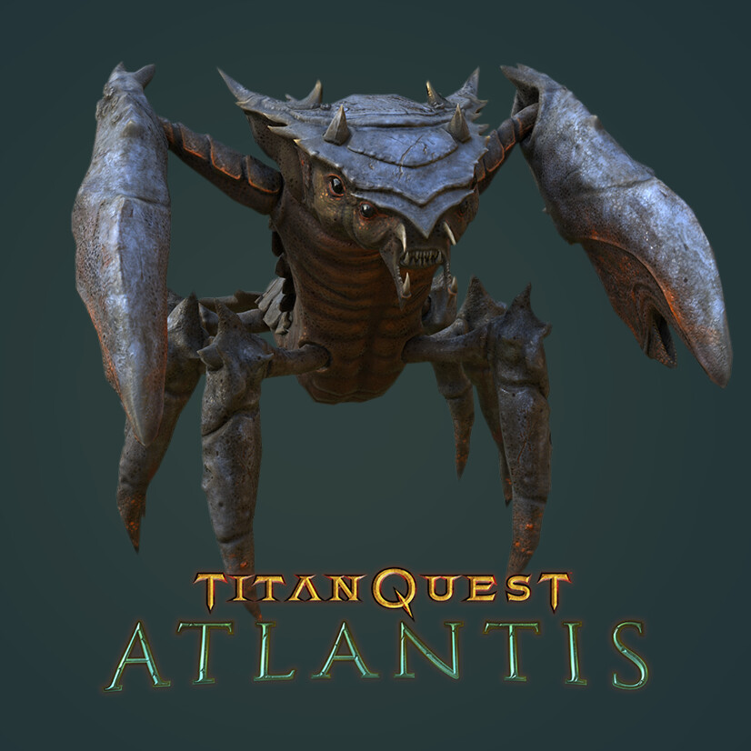 ArtStation - Titan Quest - Atlantis / Lobster Monster