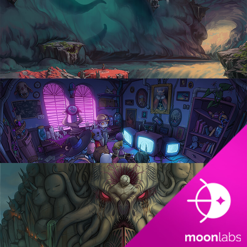 ArtStation - Devikins_Splash Art