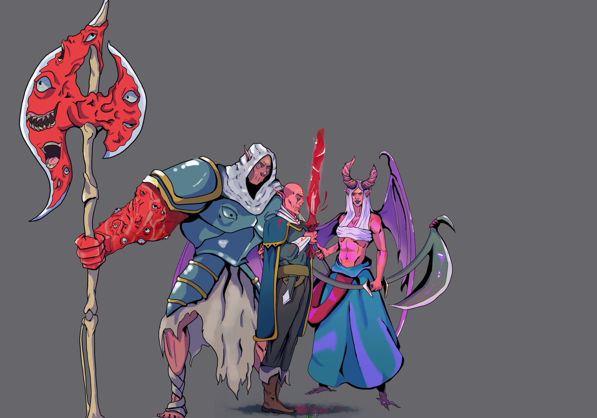 ArtStation - Demon comanders