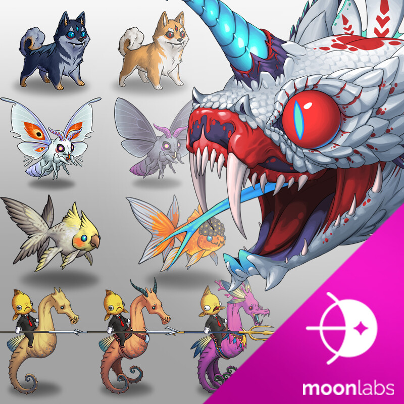 ArtStation - Devikins_Creatures & Pets