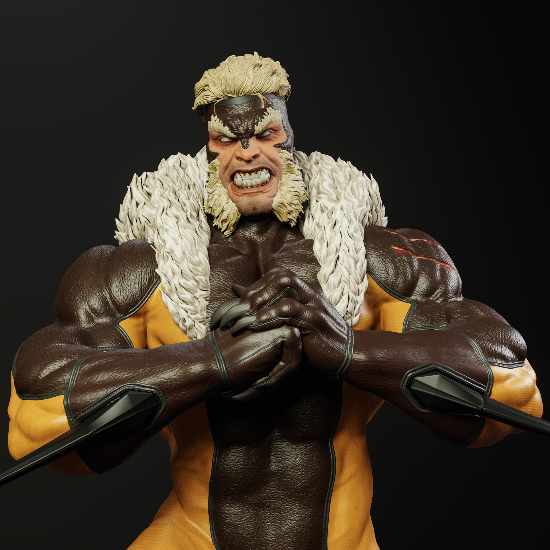 ArtStation - Sabretooth vs X23