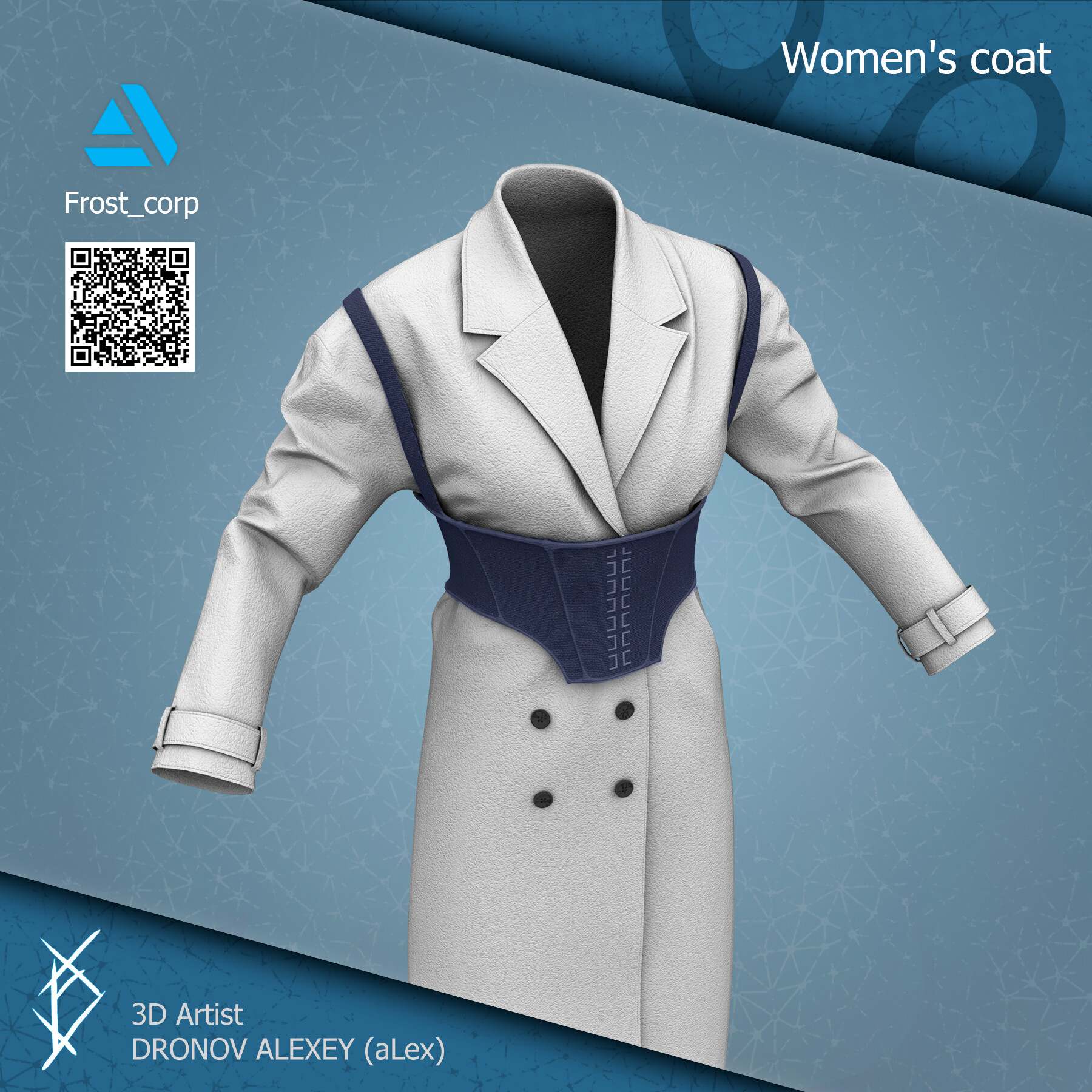 ArtStation - Women's coat