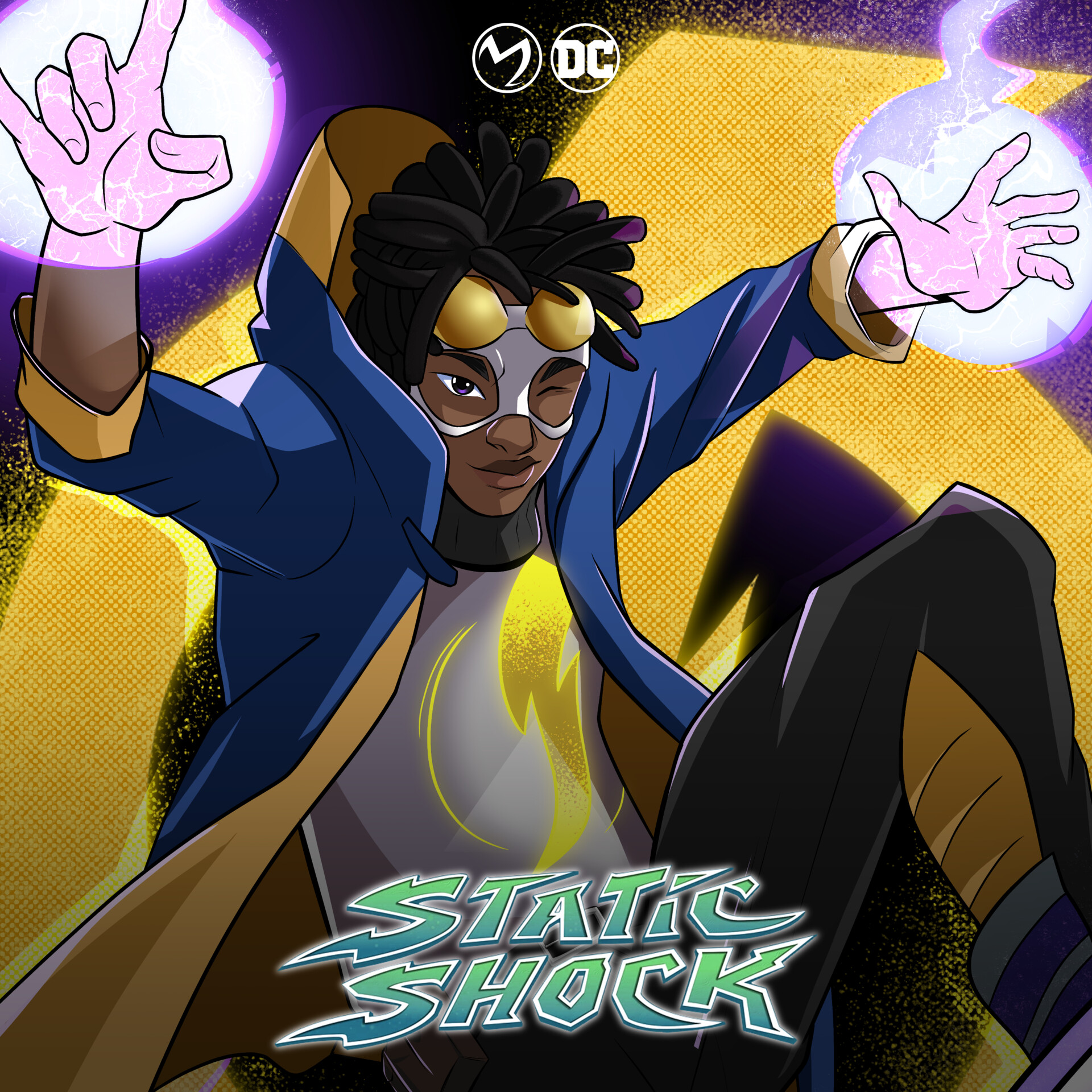 ArtStation - Virgil Hawkins (Static Shock) - [Fanart]