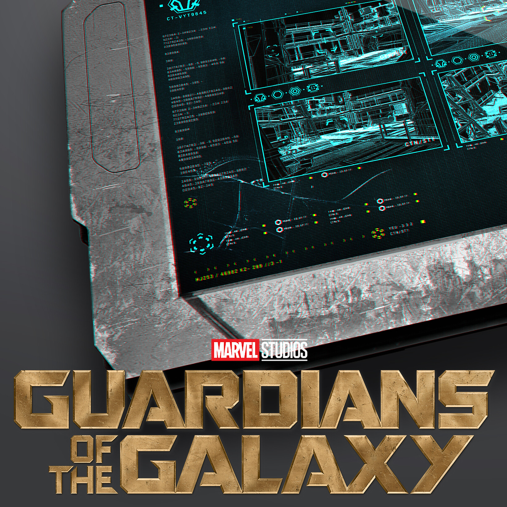 ArtStation - Guardians of the Galaxy: Prison Security Touchpad Tablet