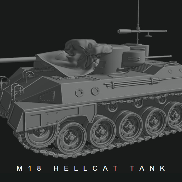 ArtStation - M18 Hellcat