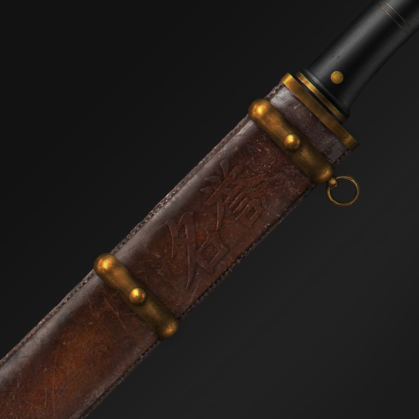 ArtStation - Japanese WW2 Ceremonial Heirloom Short Machete