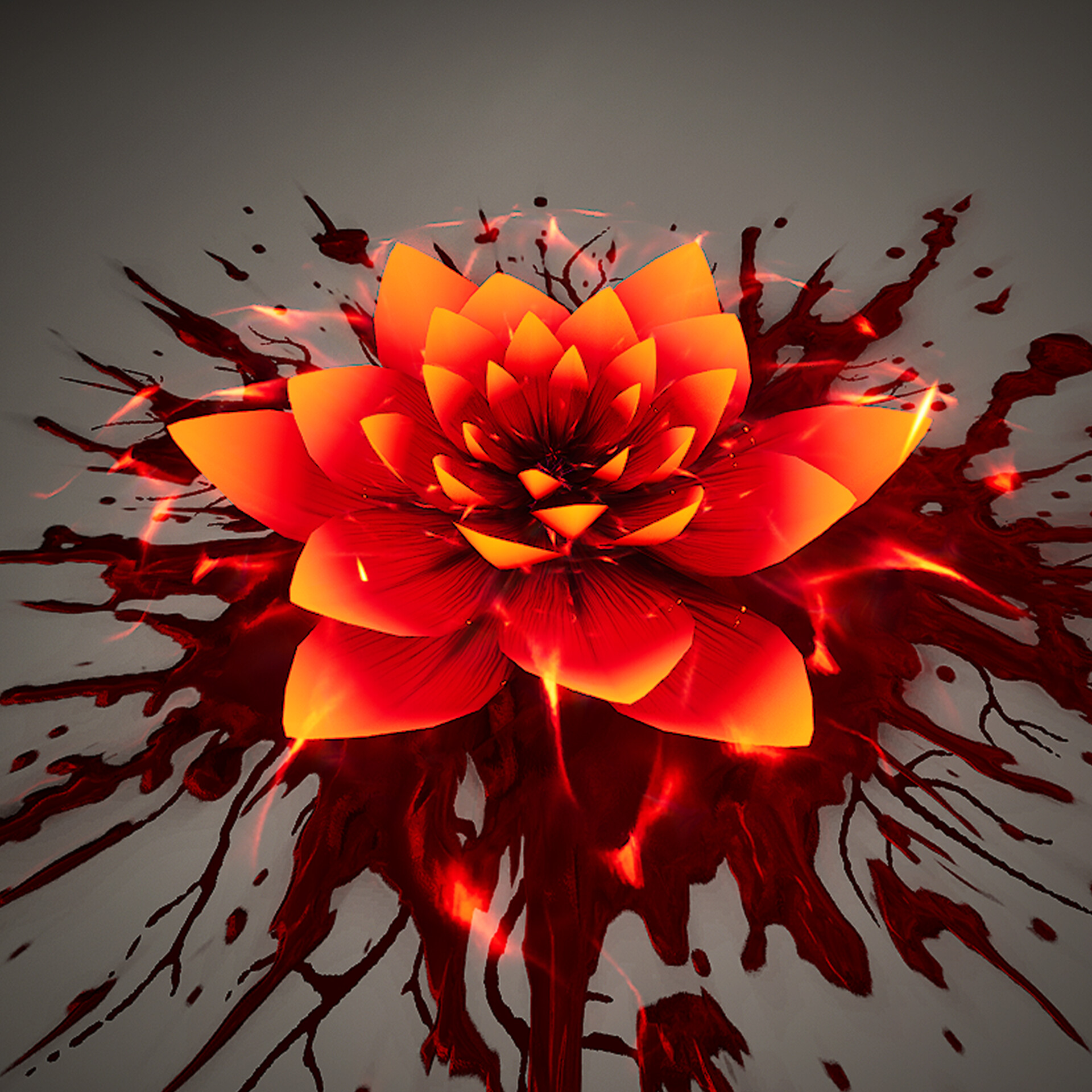 ArtStation - Blood Lotus Toxic Rain