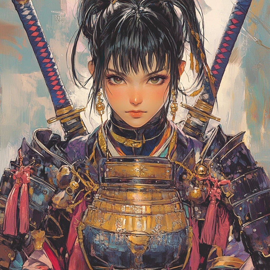 ArtStation - Anime Samurais