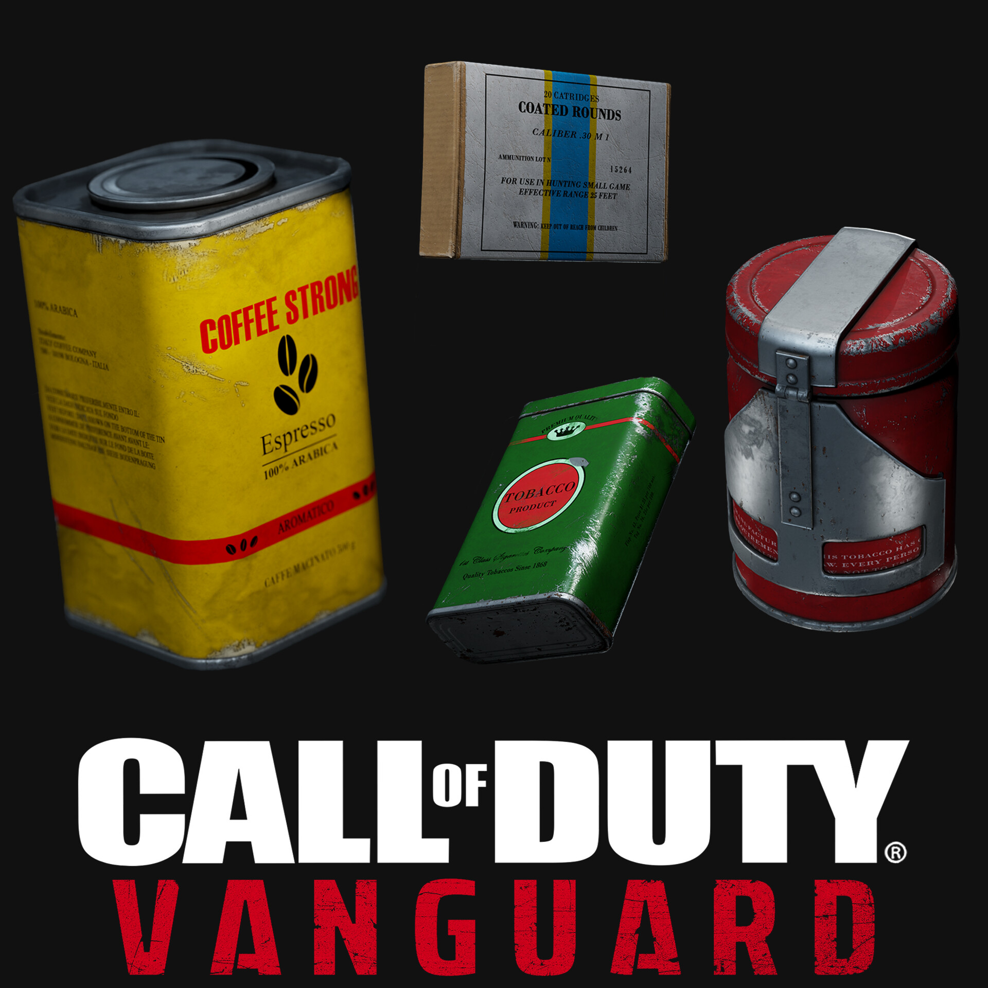 ArtStation - Call of Duty: Vanguard | Set of boxes