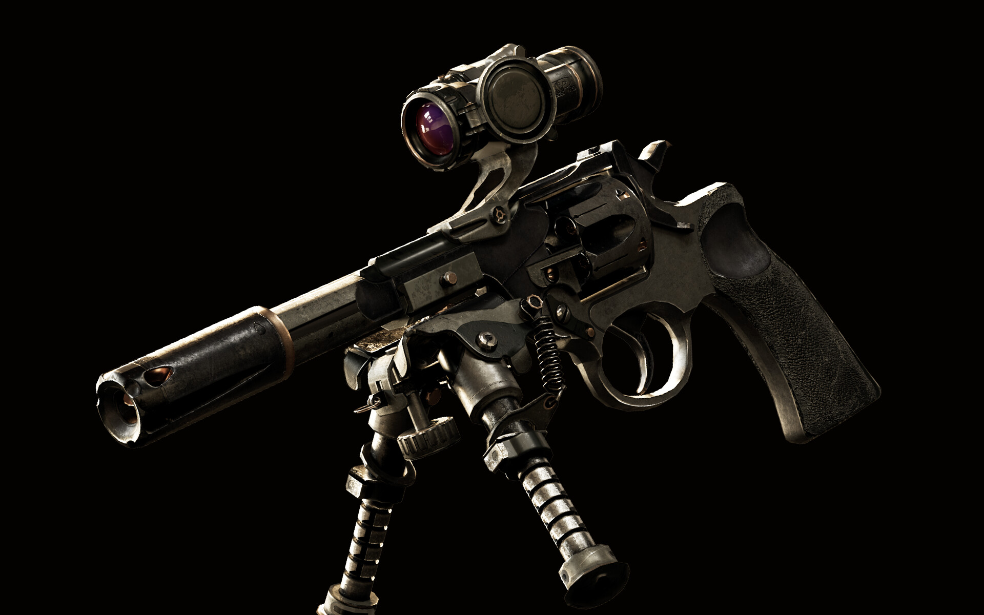 ArtStation - Modernized Revolver MKII