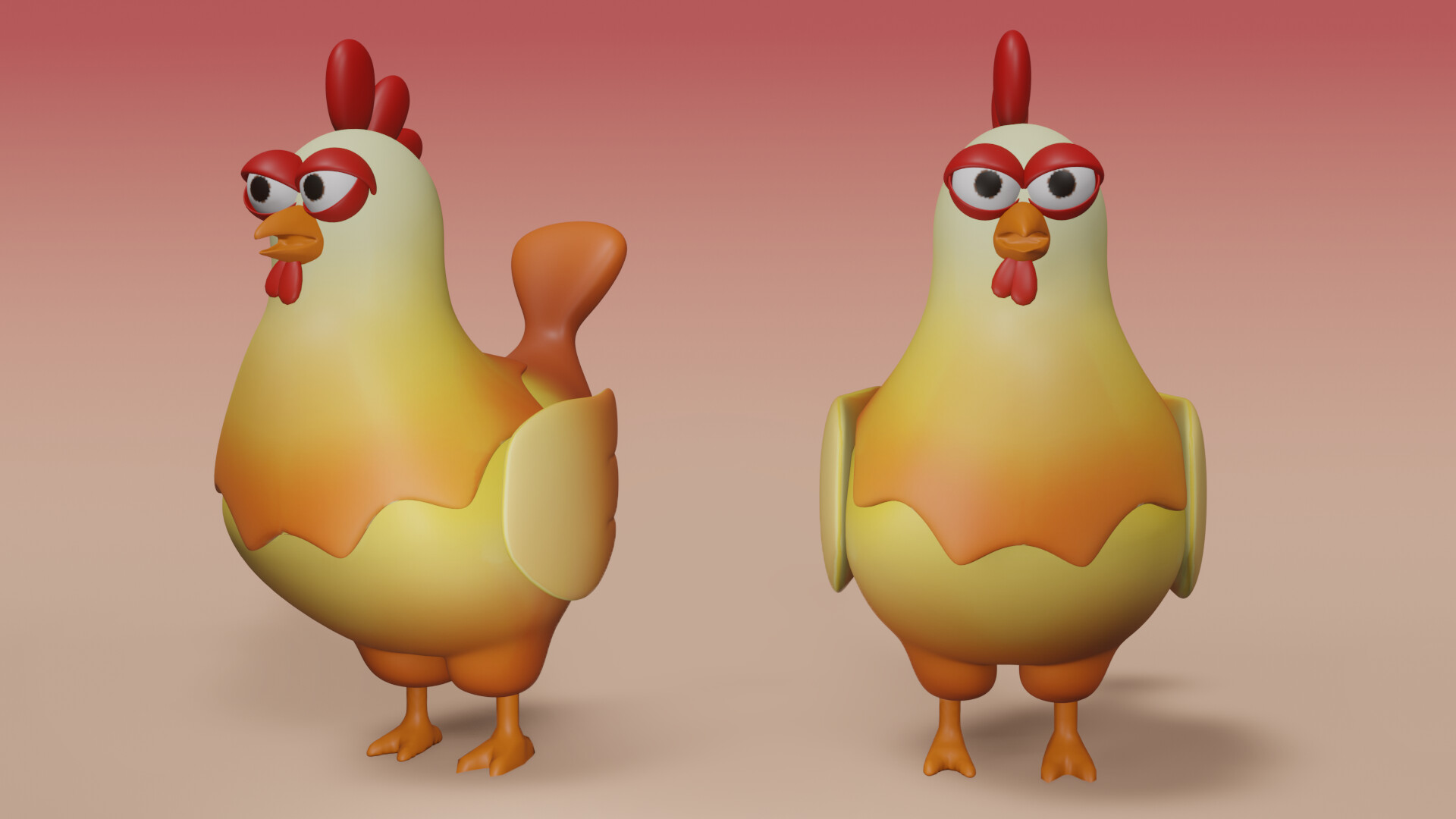 ArtStation - Chicken Model and Animation