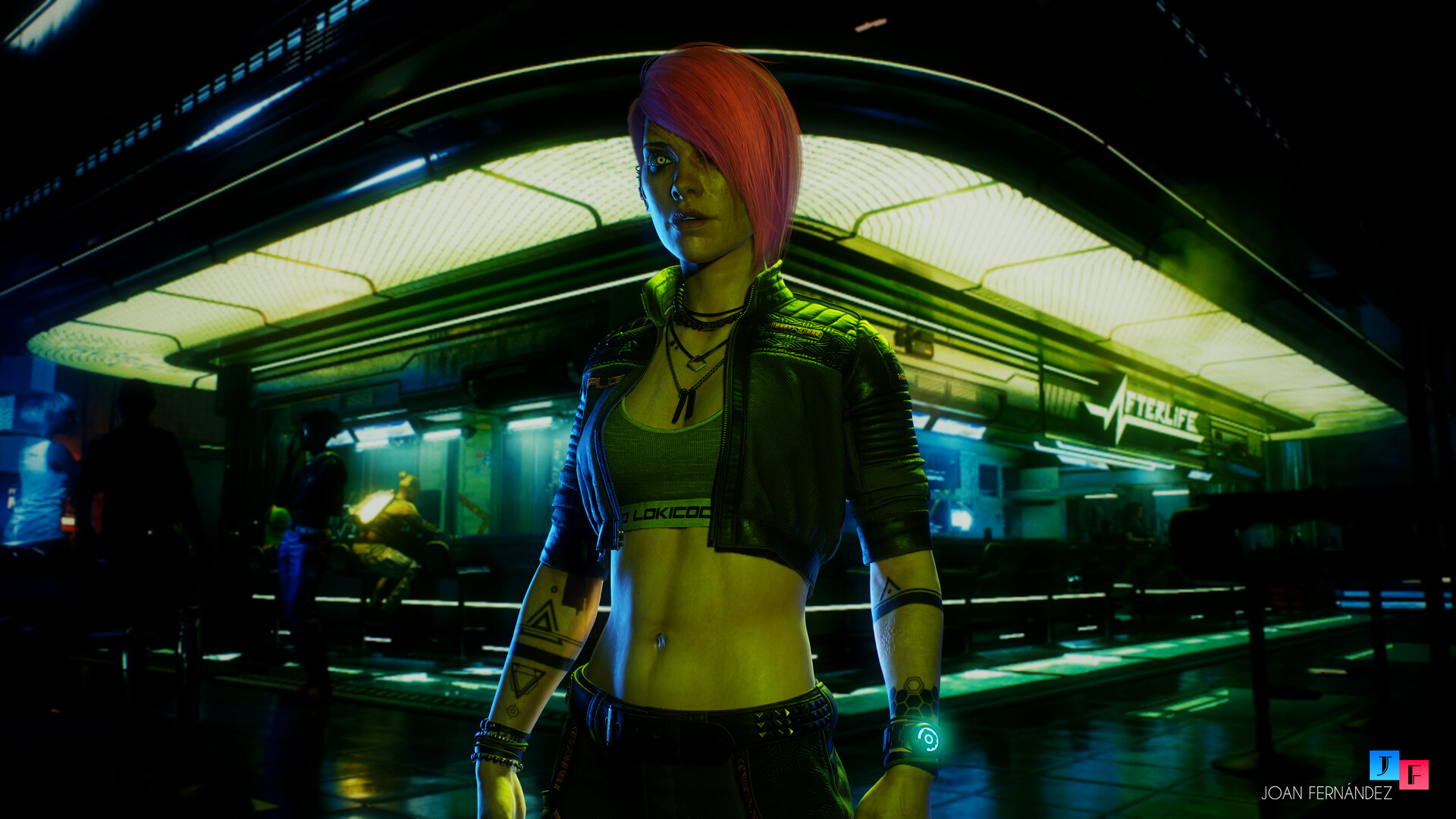 ArtStation - CYBERPUNK 2077 Ilumination & Render in MARMOSET