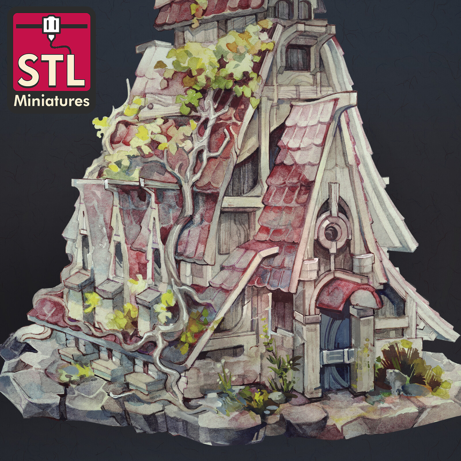 ArtStation - STL Miniatures: Witch Council