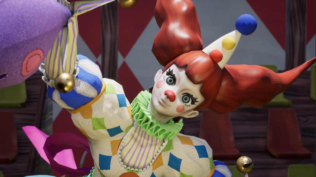ArtStation - Lilian the Clown Puppet