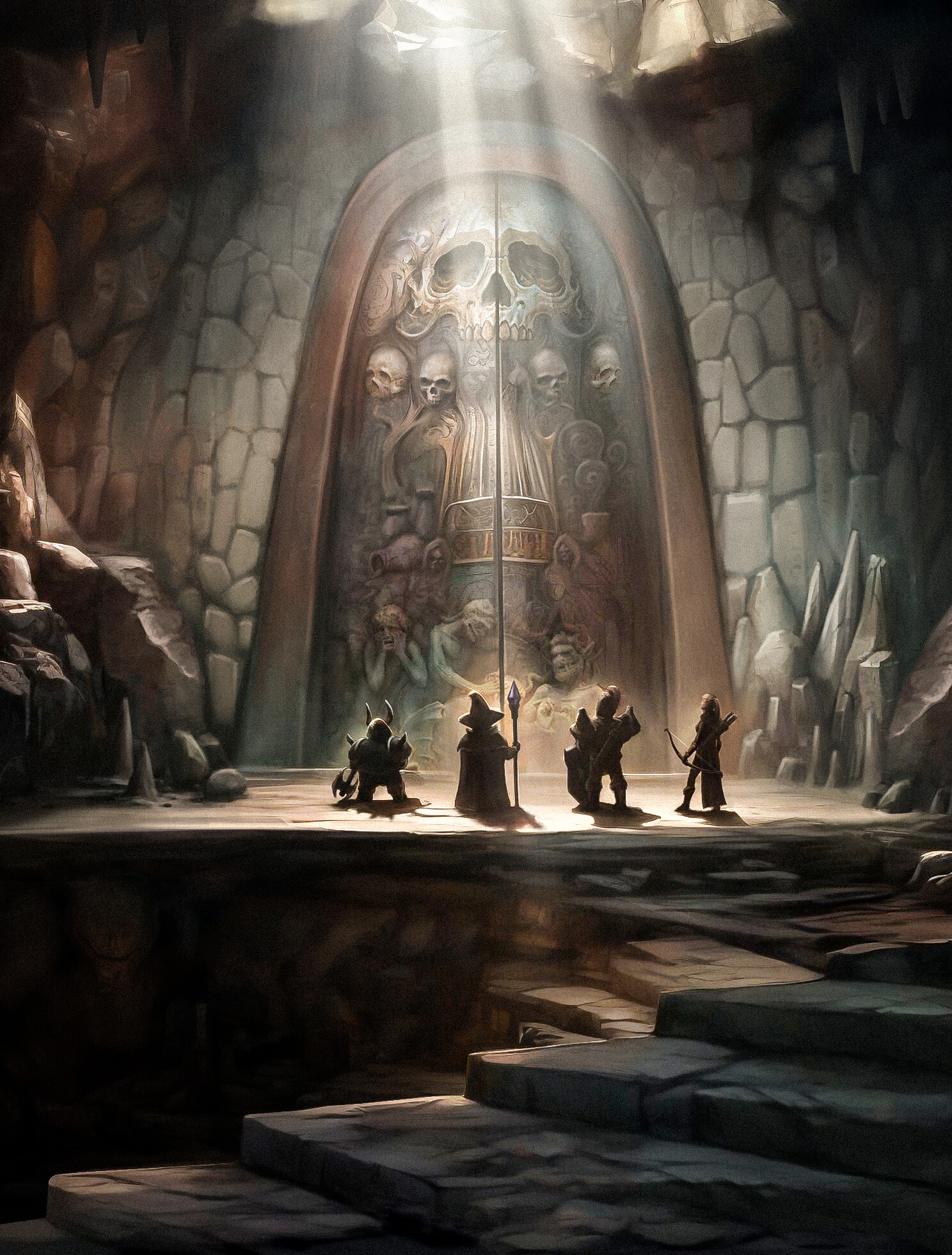 ArtStation - MTG token: Initiative