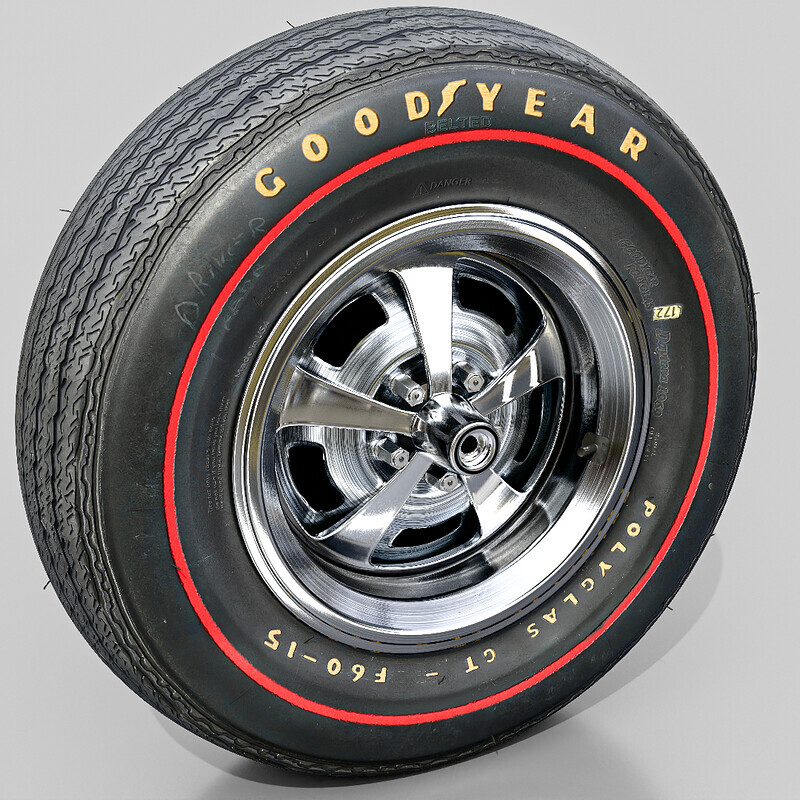 ArtStation - Goodyear Wheels