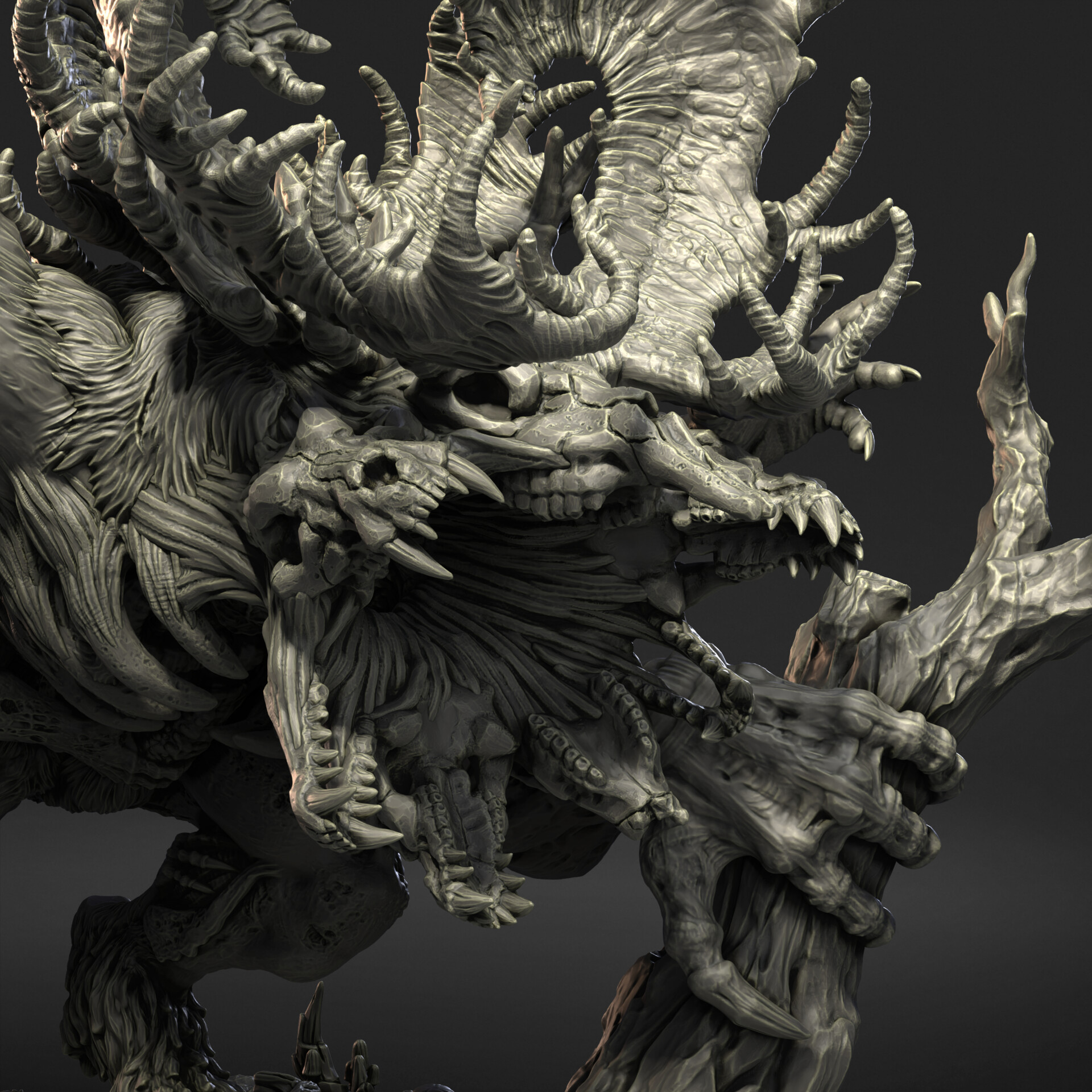 ArtStation - Tonrar'Kuk, the Curse of Garmarok