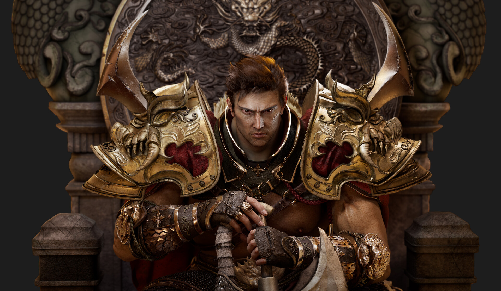 ArtStation - The Dragon - Character Lookdev Project