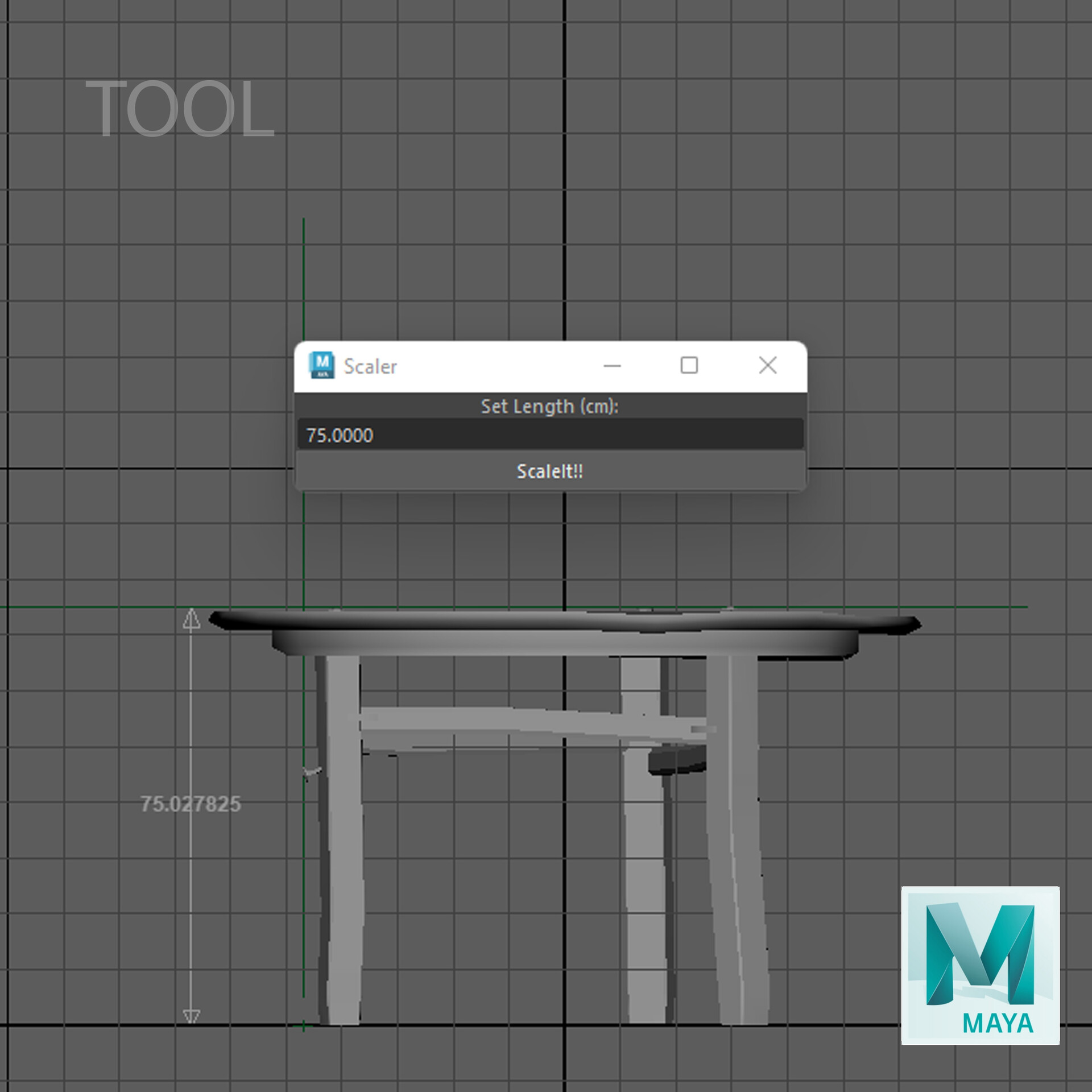 ArtStation - Simple Maya Scalar Tool