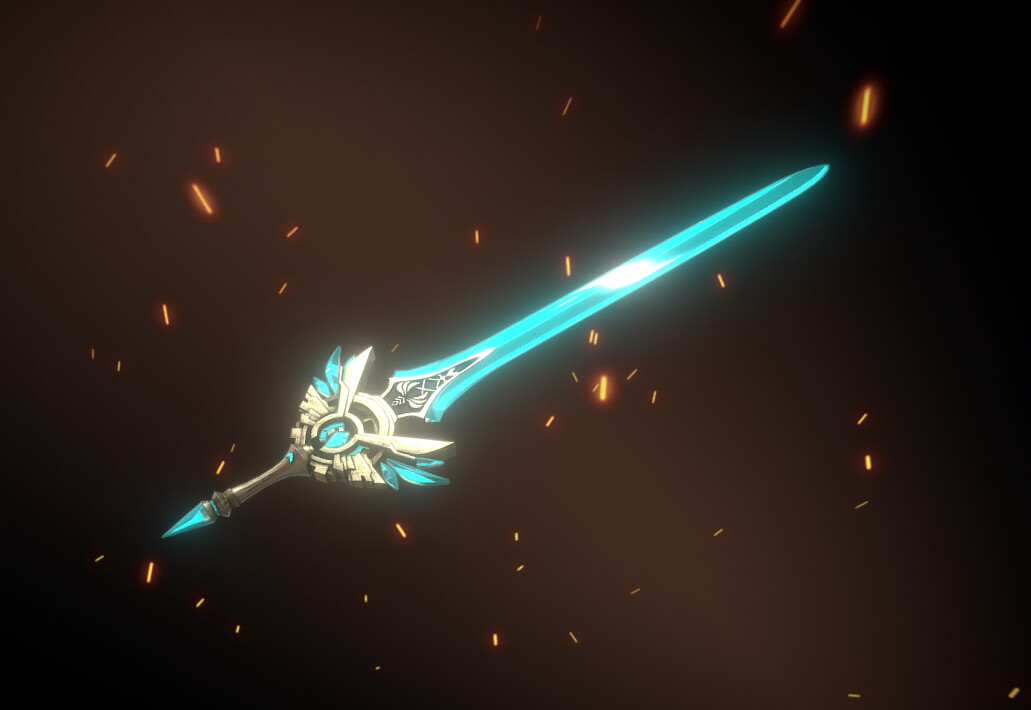 ArtStation - Skyward Blade Sword