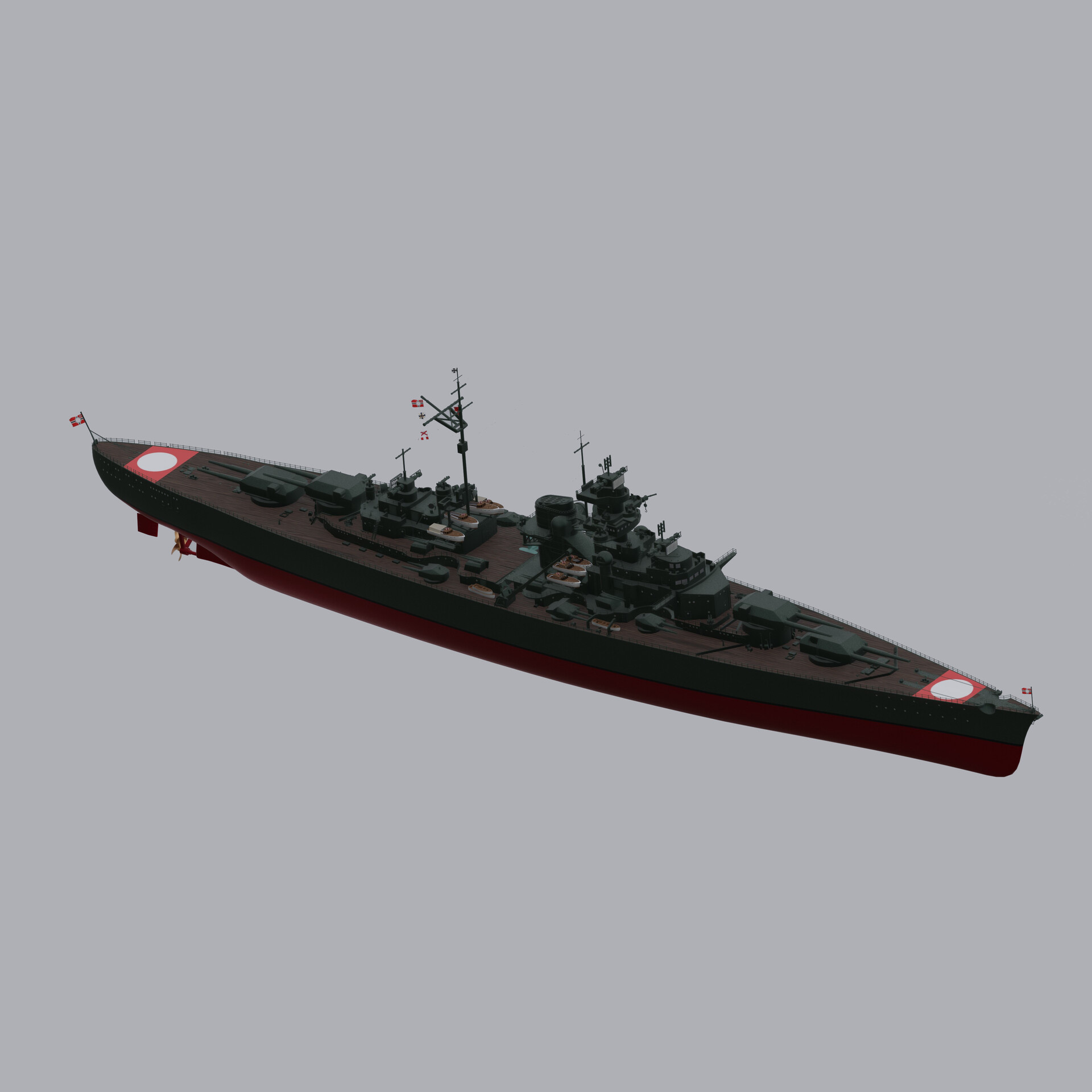 Artstation World War 2 Bismarck