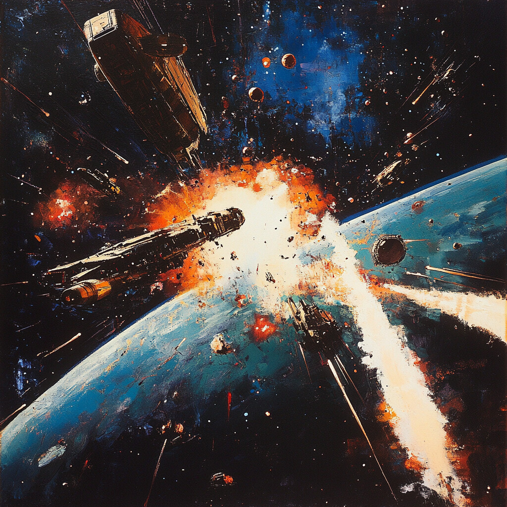 ArtStation - Space Battle Part 10