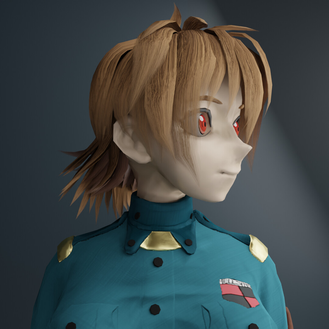 ArtStation - Victoria Seras fan model