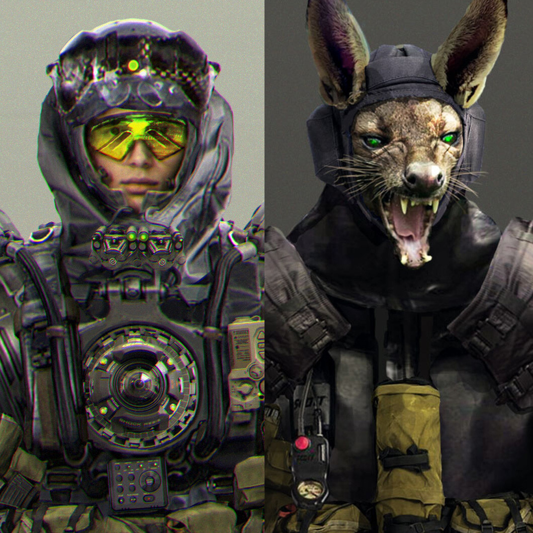 ArtStation - Sci-fi characters