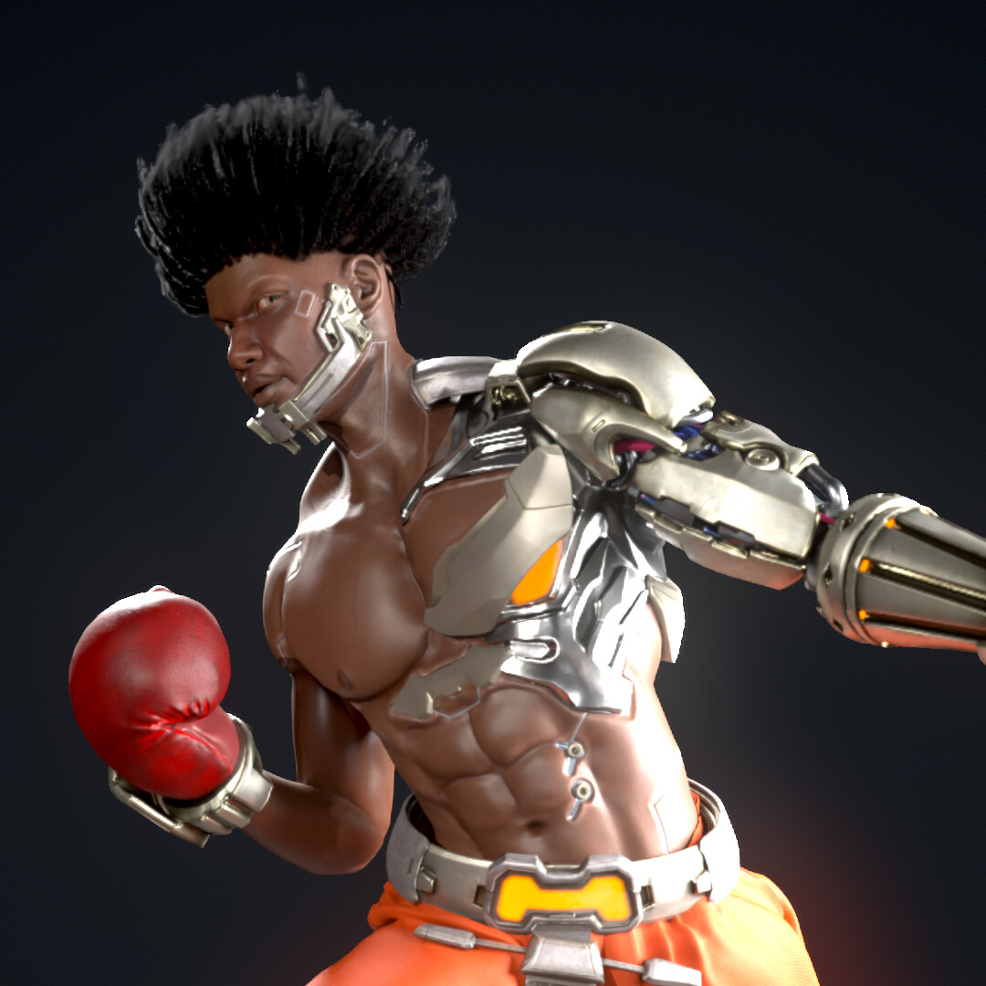 ArtStation - Sci-Fi Boxer