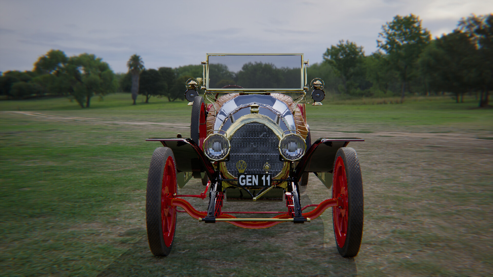 ArtStation - Chitty Chitty Bang Bang animated 3D Model