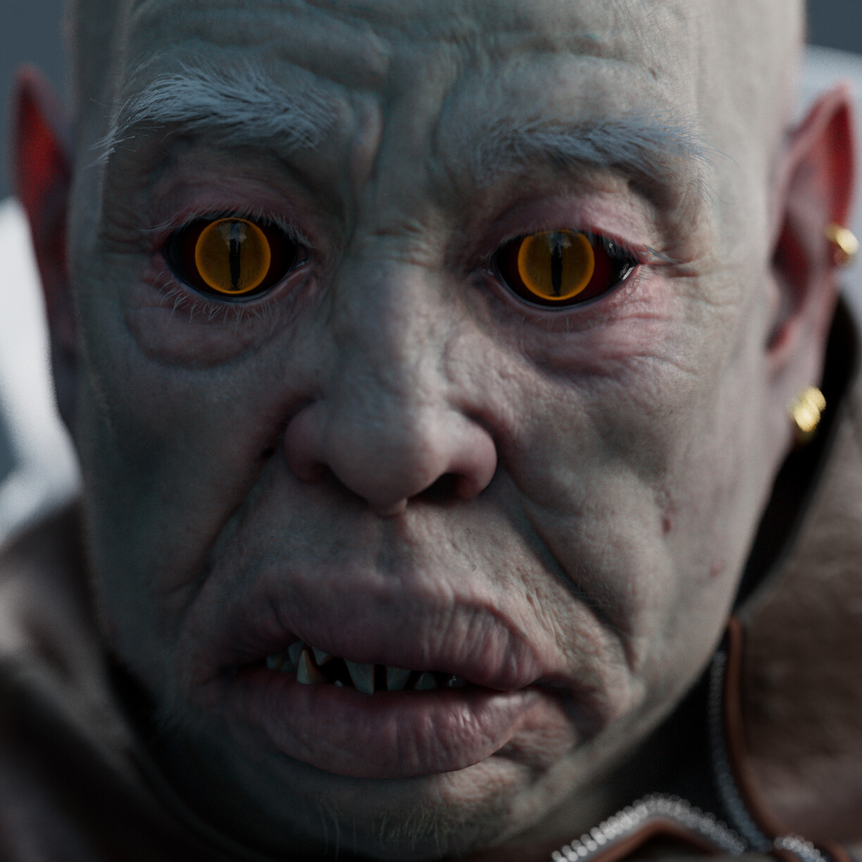 ArtStation - Innsmouth face breakdown