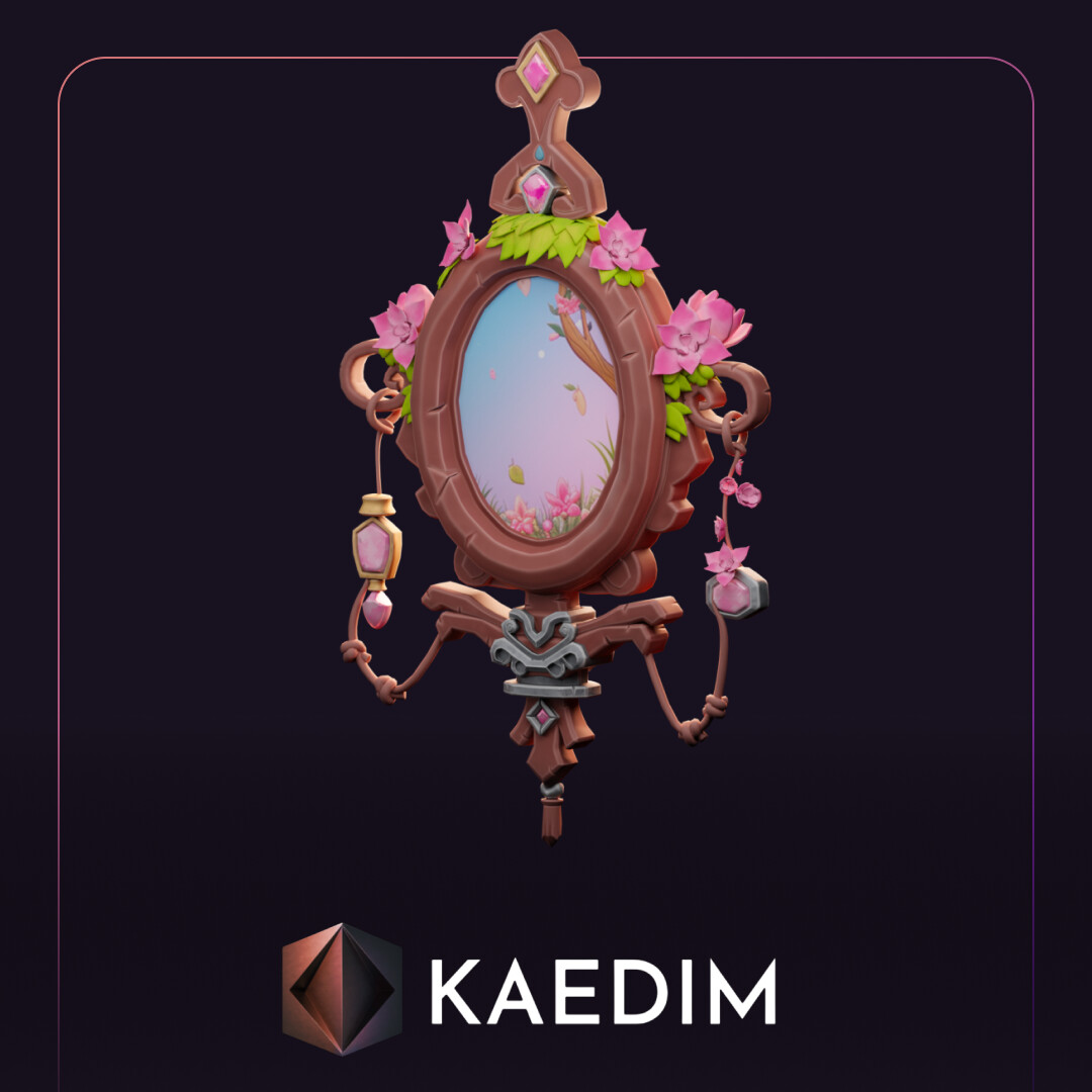 ArtStation - Mirror | 3D Stylised Game Asset | Kaedim