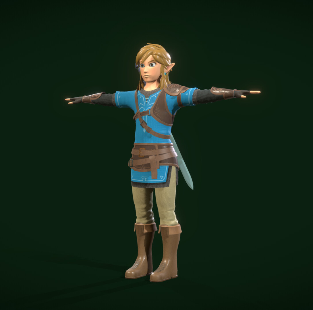 ArtStation - Link 3D model (Textured)