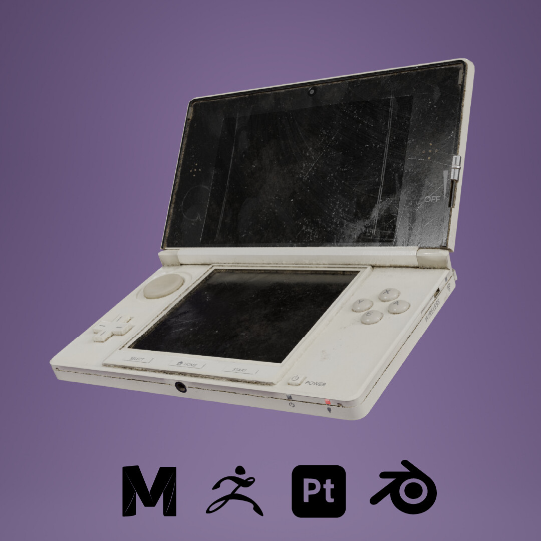 ArtStation - Nintendo 3DS 3D Model