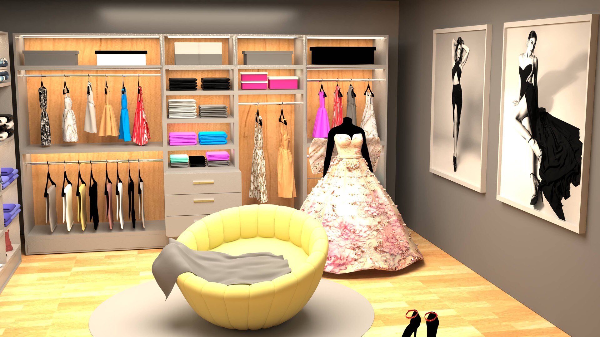 ArtStation - Wardrobe Design
