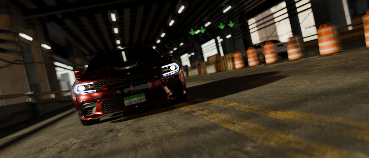 ArtStation - 3D animation - Dodge Charger