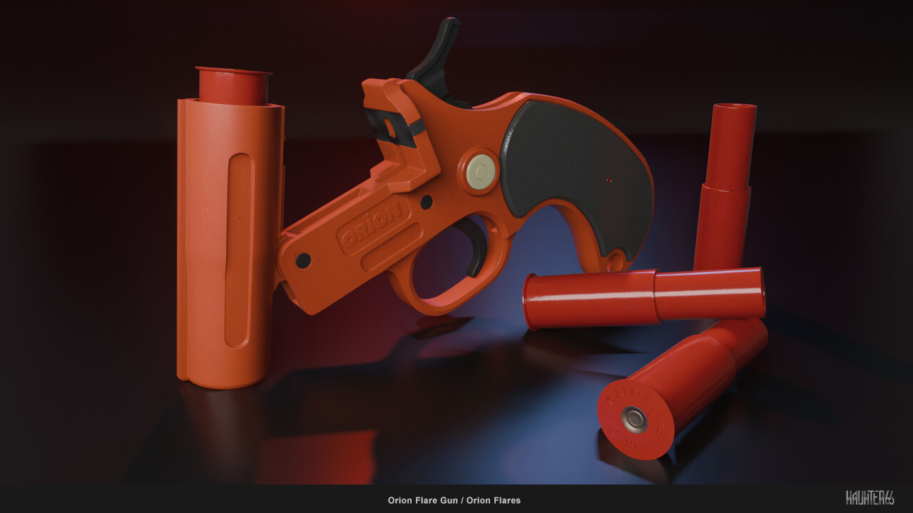 ArtStation - Orion Flare Gun / Flares
