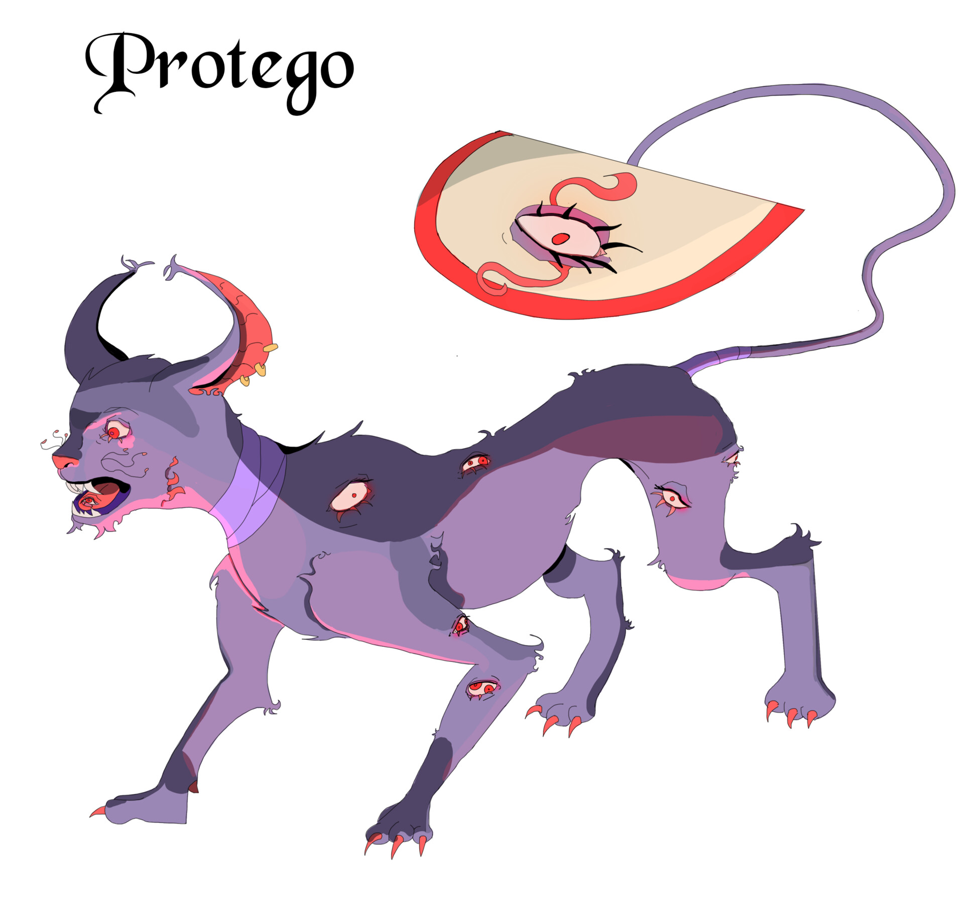 ArtStation - "Protego" Creature Design