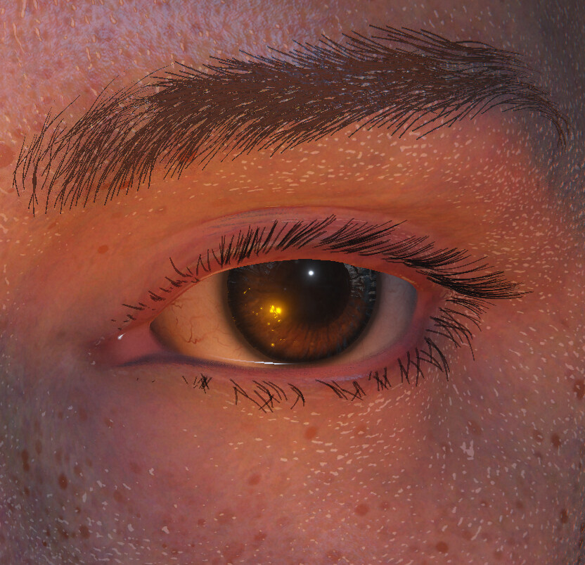 ArtStation - Unity-URP RealTime Character Eyes