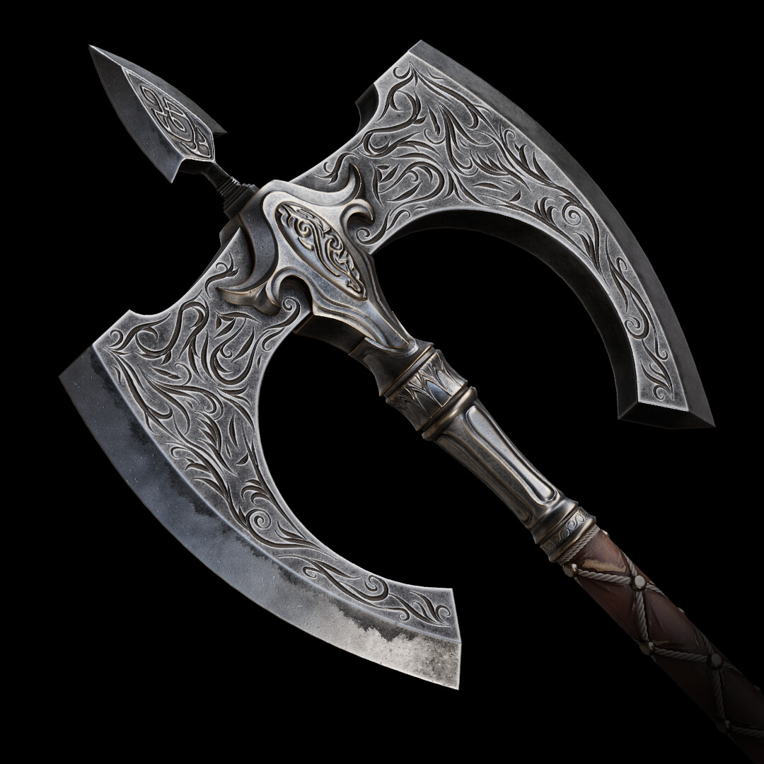 ArtStation - Ornate Axe