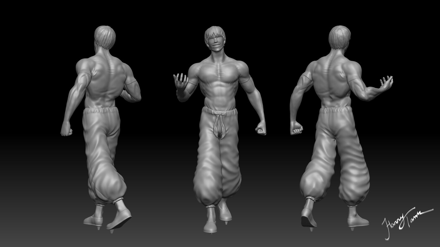 ArtStation - TOJI FUSHIGURO (3D print)