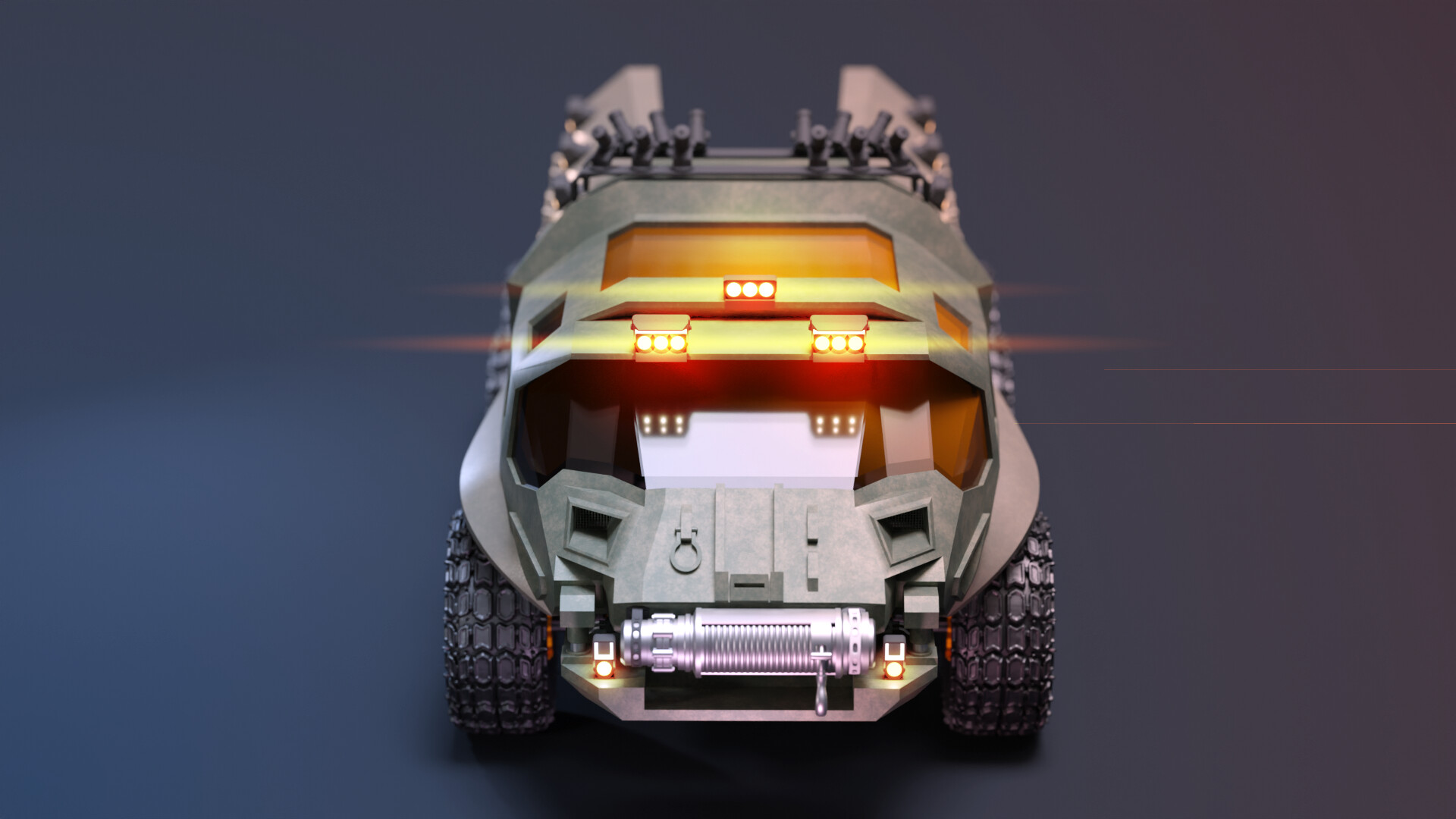 ArtStation - 3D Fictional Car